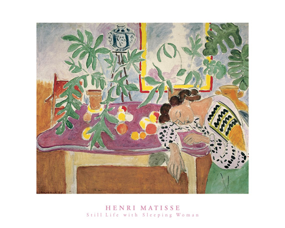 Henri Matisse // Still Life Woman Fine Art Poster - Buy