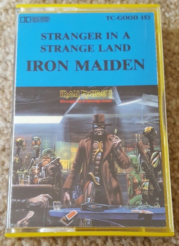 Iron Maiden - Stranger In A Strange Land Cassette, Single (New Zealand ...