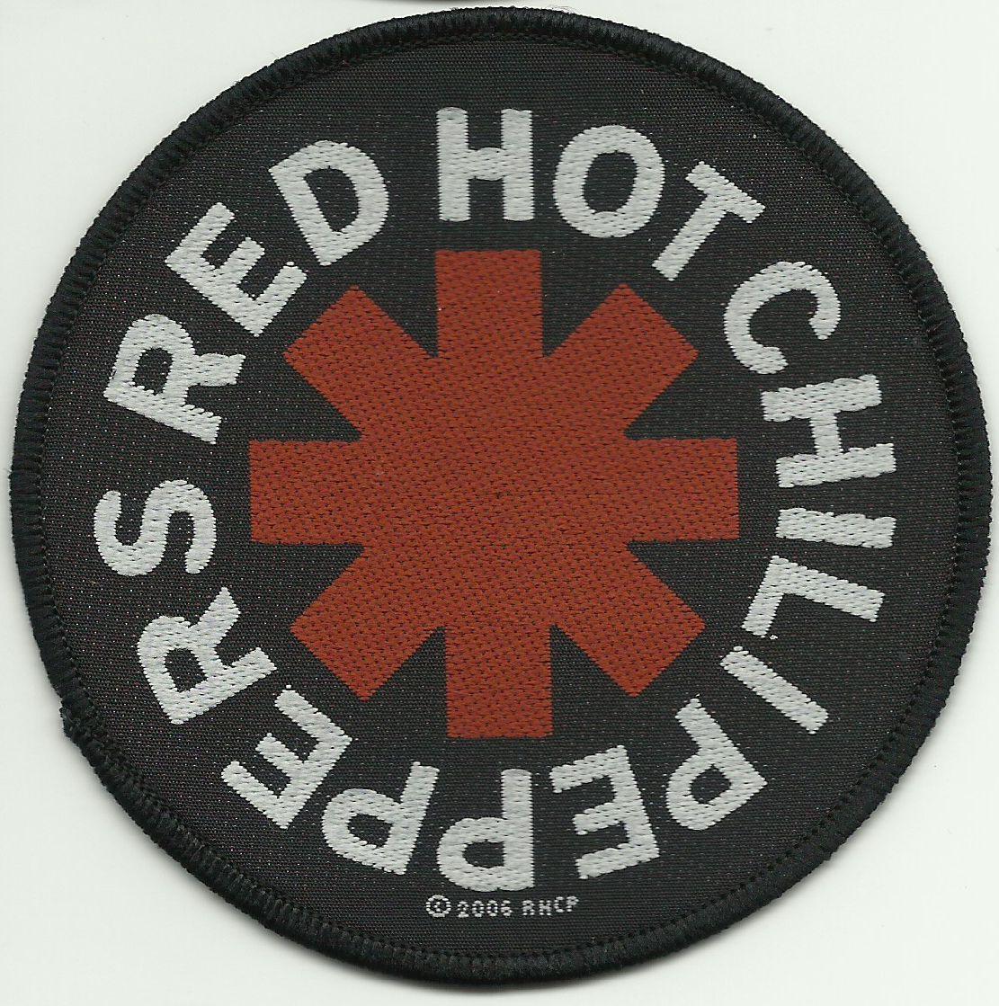 Red Hot Chili Peppers Red Logo 2006 Official Woven Patch - Buy