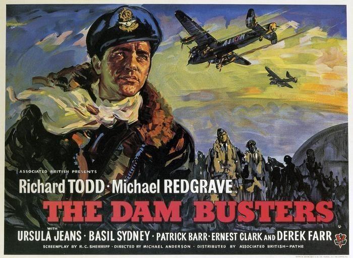 Richard Todd :: The Dam Busters Canvas Print - Buy