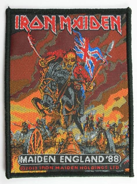 Iron Maiden - Maiden England '88 Woven Patch - Buy
