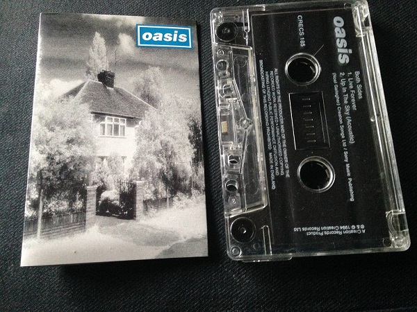 Oasis - Live Forever Cassette, Single (UK) (1994)