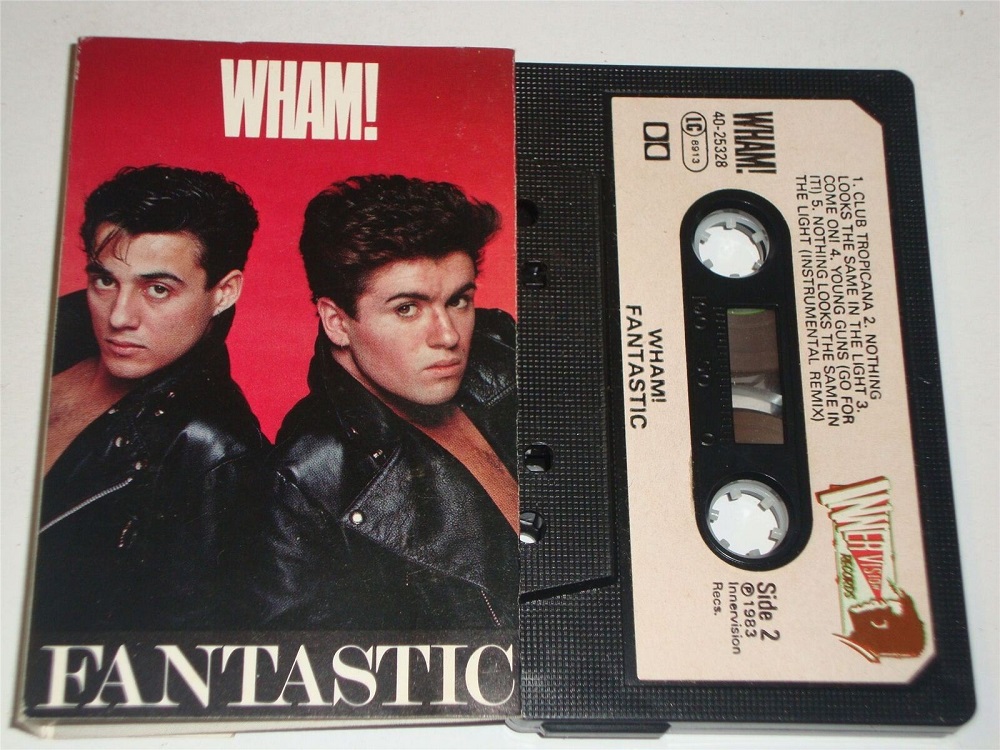 Wham! - Fantastic Cassette, Album (UK) 1983