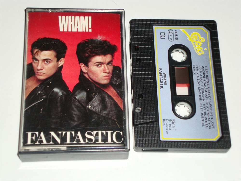 Wham! - Fantastic Cassette, Album (UK) 1983